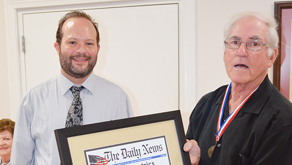 Sabiston receives citizen award | The Bogalusa Daily News