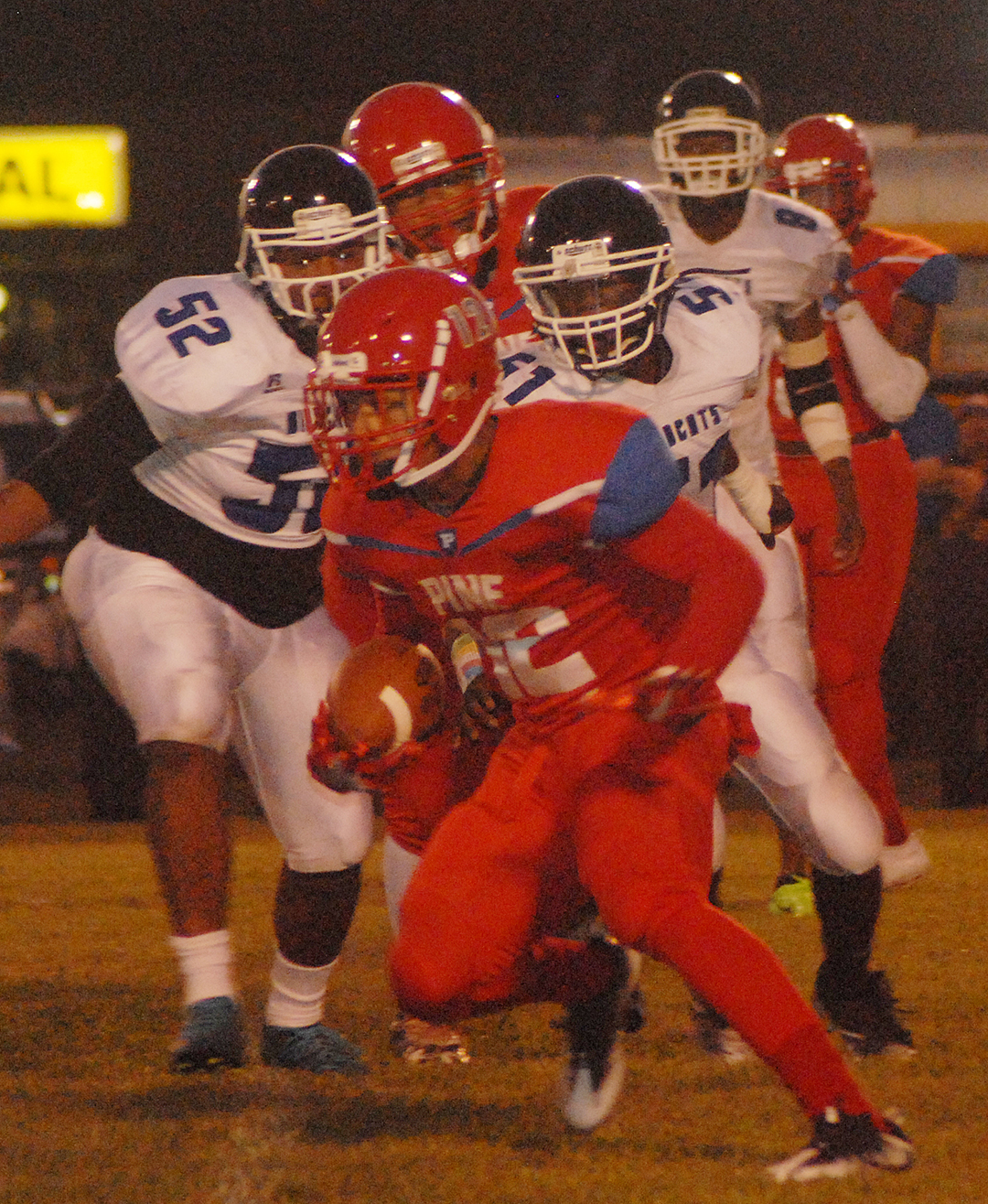 Pine Raiders fall in district contest to St. Thomas Aquinas last Friday ...