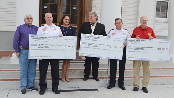 Agencies get chemical spill lawsuit funds | The Bogalusa Daily News