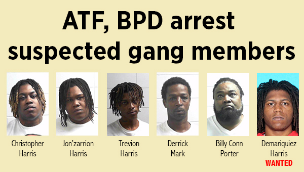 ATF, BPD arrest suspected gang members; 1 sought | The Bogalusa Daily News