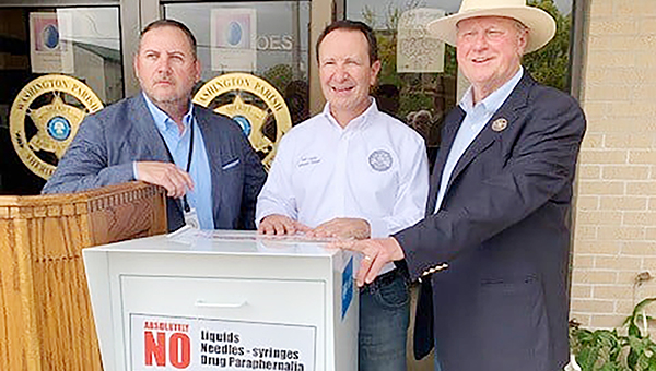 'Drug take back' box installed in Washington Parish - The Bogalusa ...